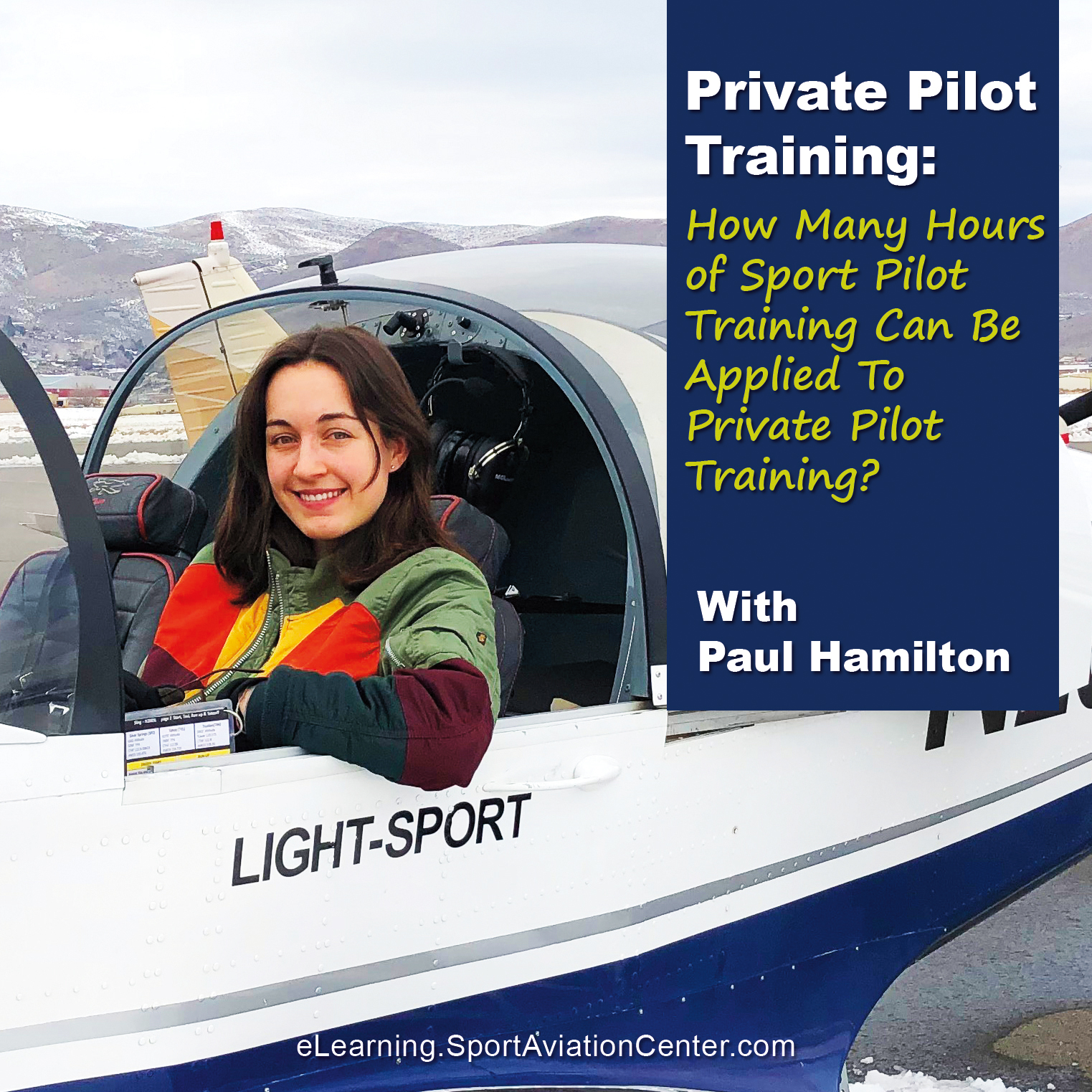 Private Pilot Training: How Many Hours of Sport Pilot Training Can Be ...